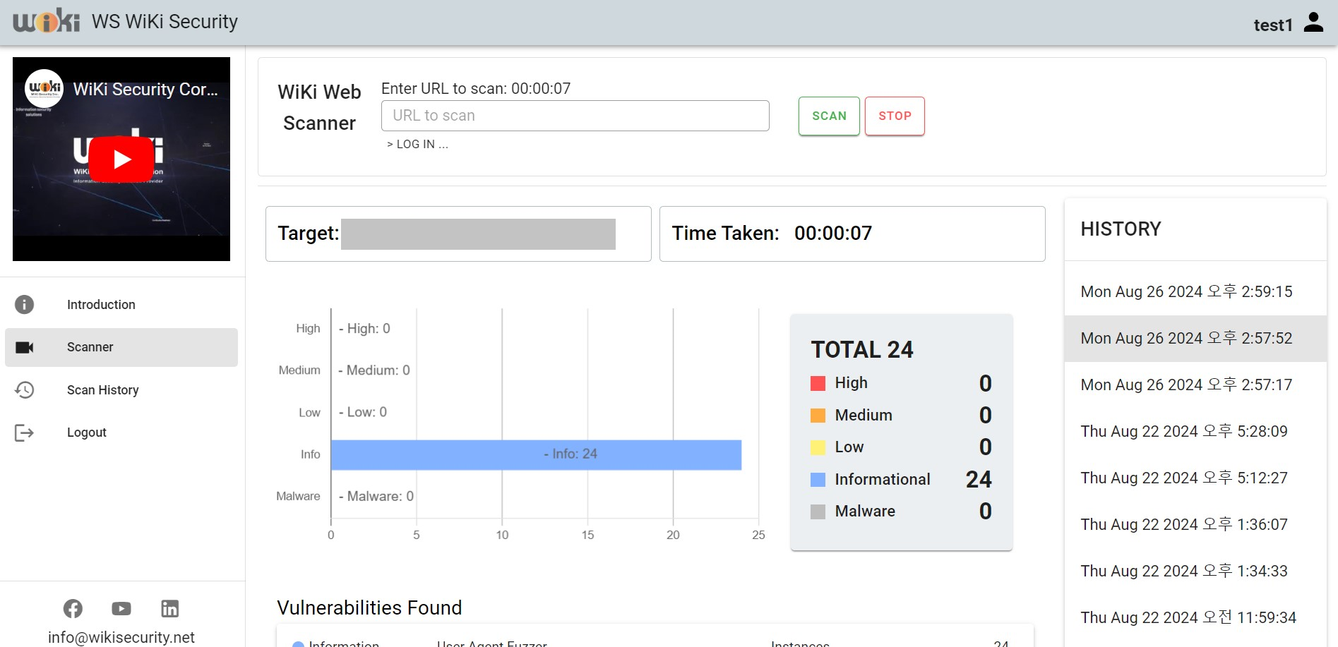 Web Vulnerability Scanner
